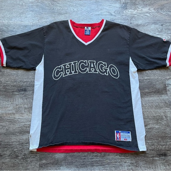 Champion | Shirts | Vintage 9s Champion Nba Chicago Bulls Oversized ...